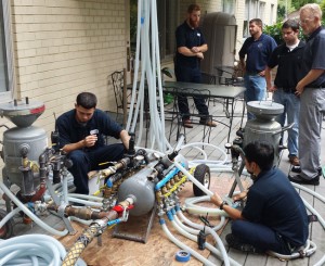 CuraFlo Water Distribution Repiping In Washington DC - Dynamic Drain